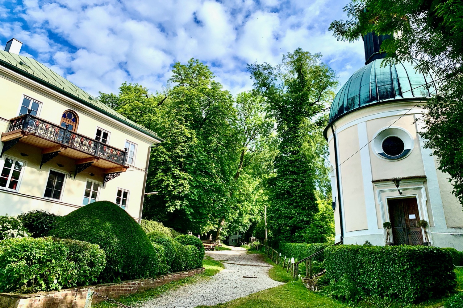 Biergarteln und toll essen am Wallfahrtsort Mariabrunn | Mit Vergnügen ...