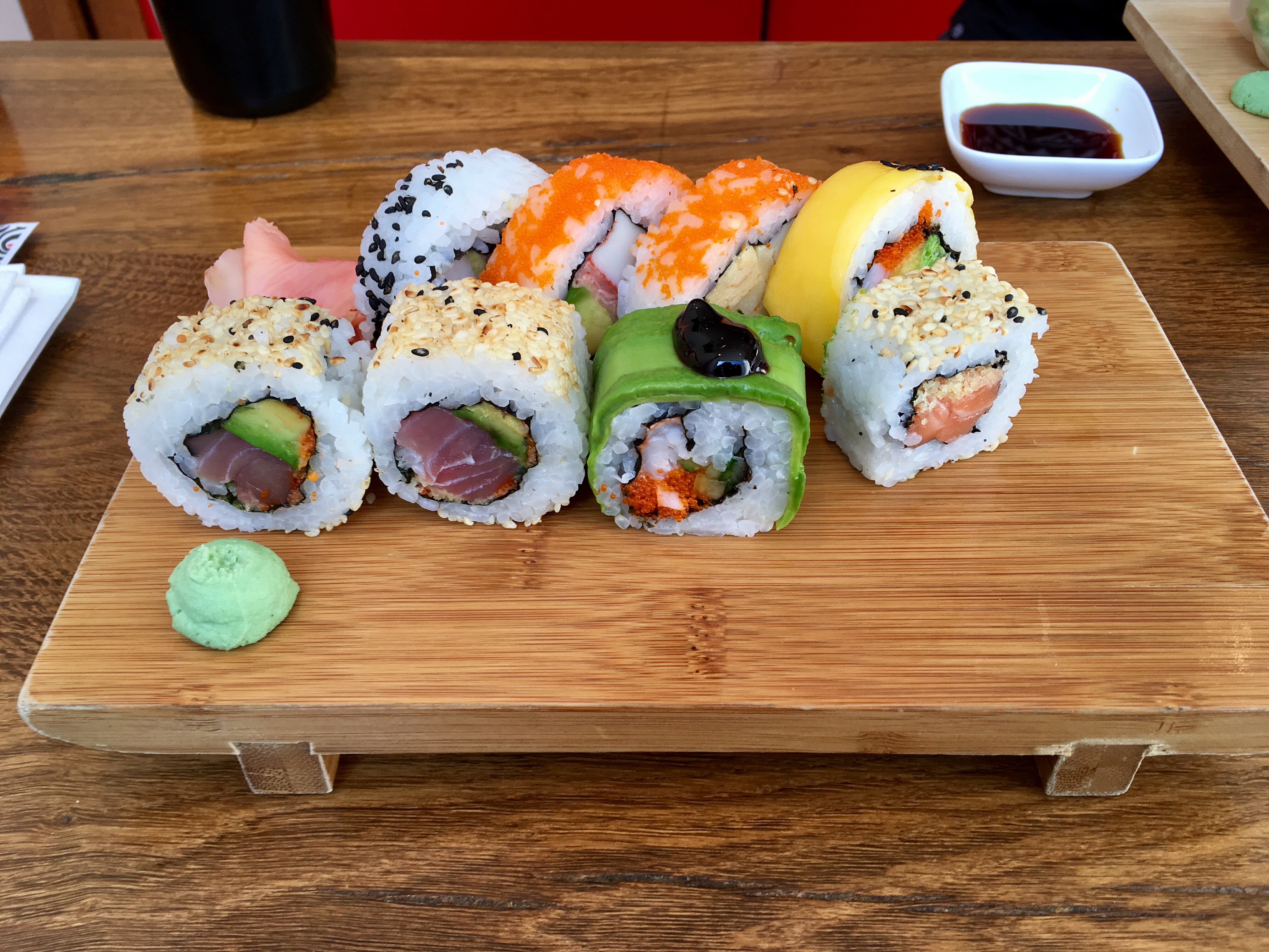 Eine große Auswahl an Veggie-Sushi im Shizoo haben | Mit Vergnügen München